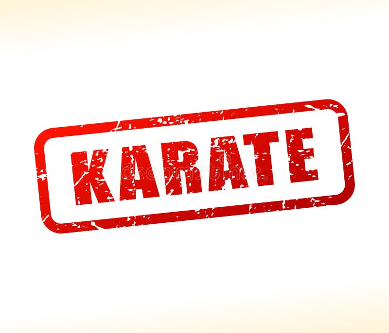 Karate Text Red Background Stock Illustrations – 119 Karate Text Red ...