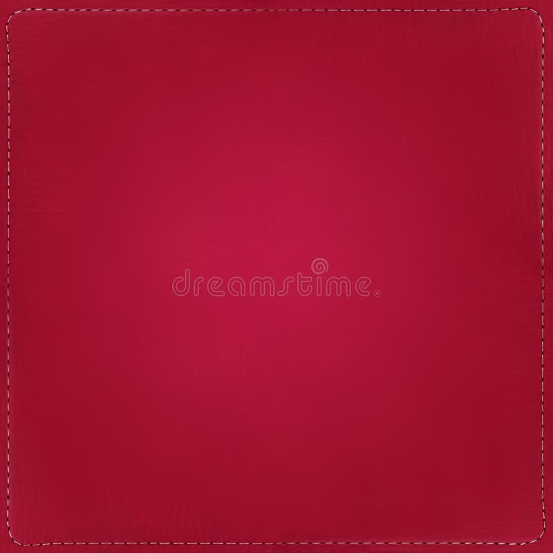 Red Textile Background with Seams Stock Illustration - Illustration of ...