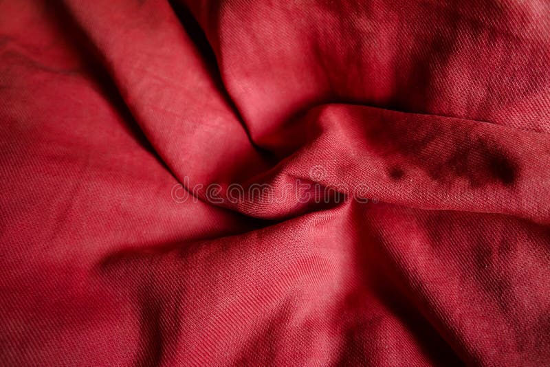 Red Textile Background with Texture Stock Image - Image of color ...