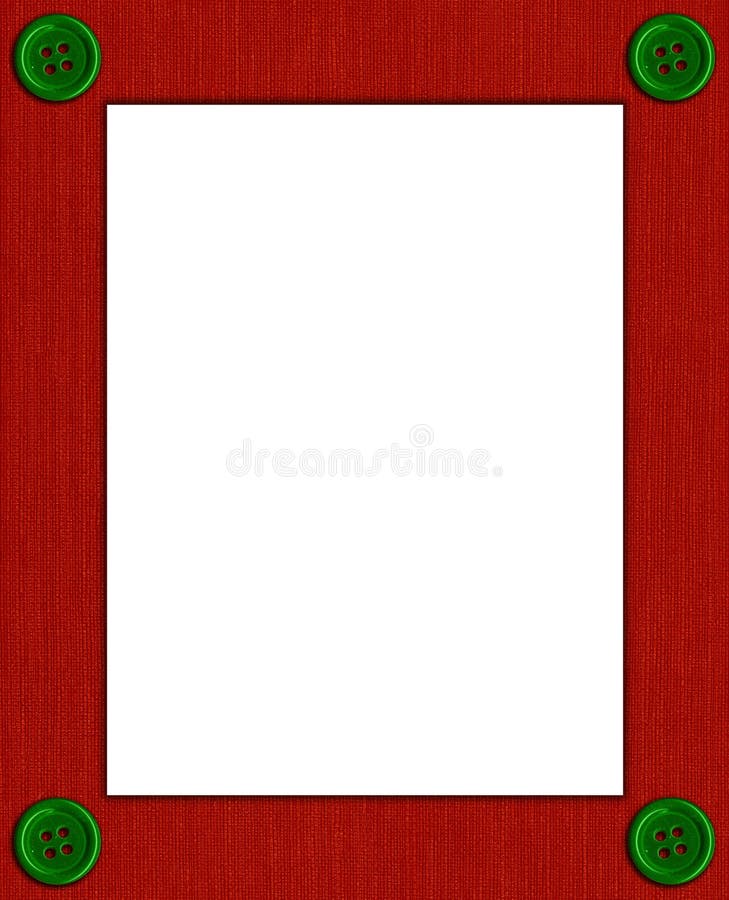 Red textile frame. stock image. Image of frame, blank - 17702865