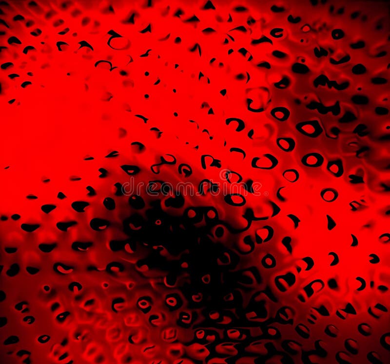 Red Texture, Black Dots , Generate by Ai. Stock Illustration ...