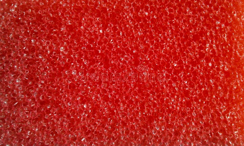 Red Texture in the Form of Small Bubbles, Sponge Stock Illustration ...