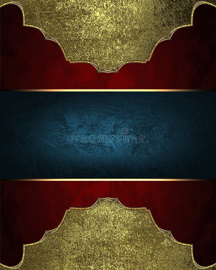 Red Frame For Text. Template For Design. Copy Space For Ad Brochure Or ...