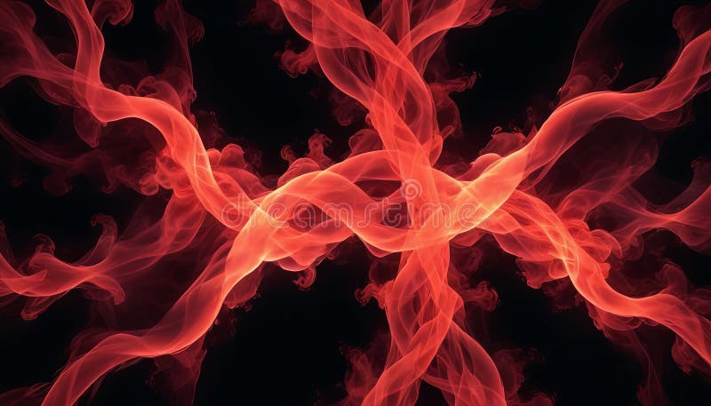 Red Texture of Steam on a Black Stock Illustration - Illustration of ...