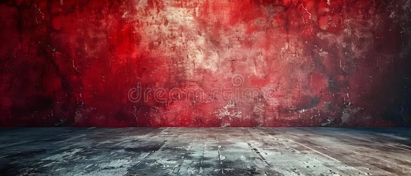 Red Textured Backdrop with Grunge Appeal, Ideal for Bold Expressions ...