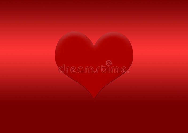 Red Textured Heart for Background Image Stock Illustration ...