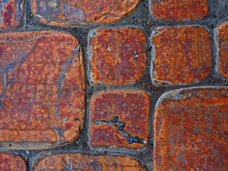 Red textured pavement stock photo. Image of stone, floor - 131115882