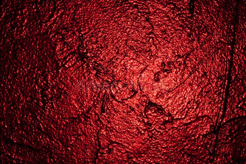 Red Textured Wall in Studio Stock Image - Image of concrete, design ...