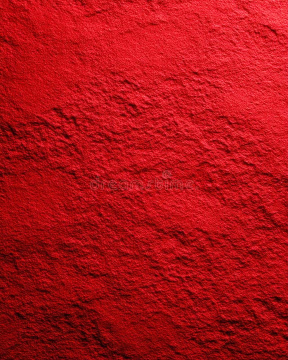 Red Textured Wall Surface with a Deep Hue Creates a Striking Visual ...