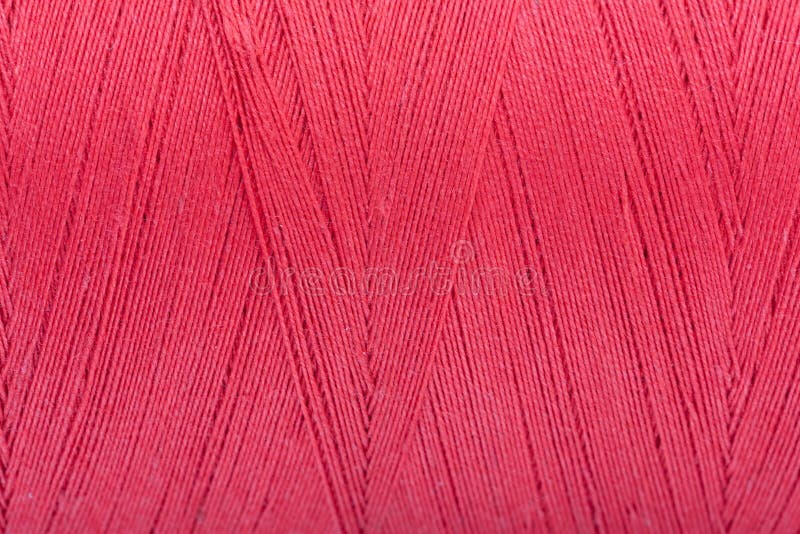 Red thread stock image. Image of macro, roll, tailor - 28786251