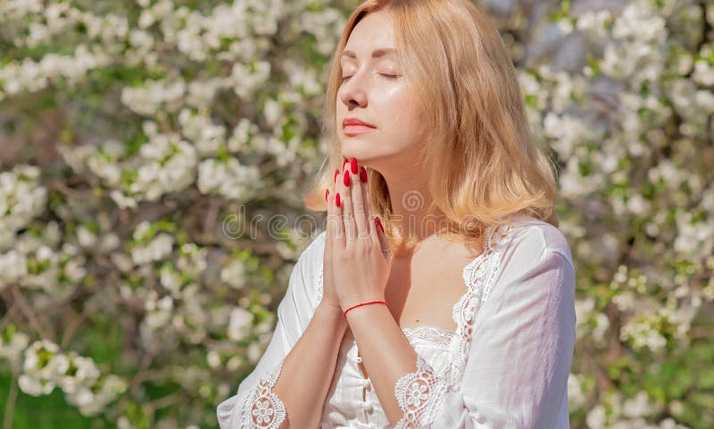 Red Thread Talisman, Power of Faith Stock Image - Image of concept ...