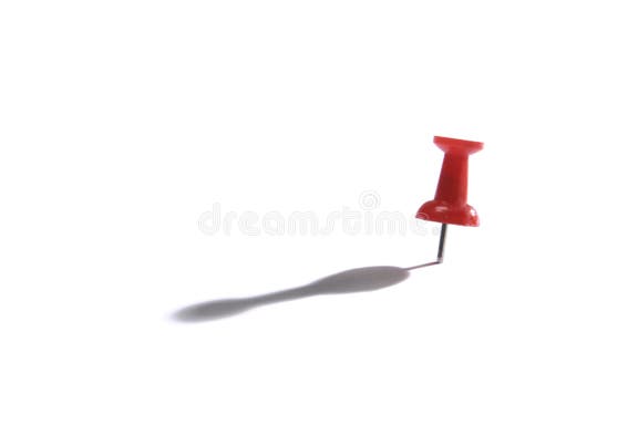 Red Thumb Tack stock image. Image of supply, reminder, tack - 202533