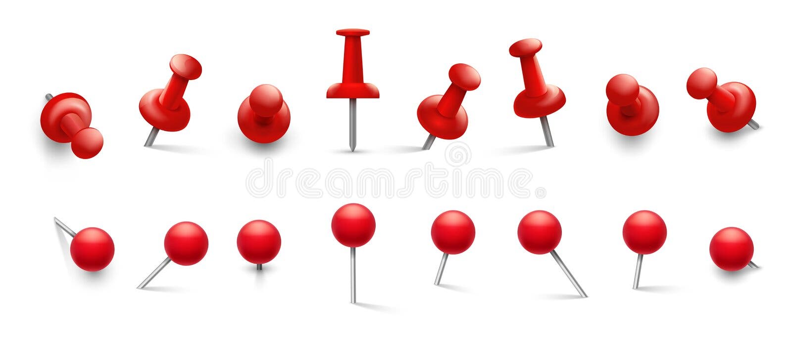 Thumbtack Needle Push Pin Office Stationary Icon Stock Vector ... Thumbtack Needle Push Pin Office Stationary Icon Stock Vector ...
