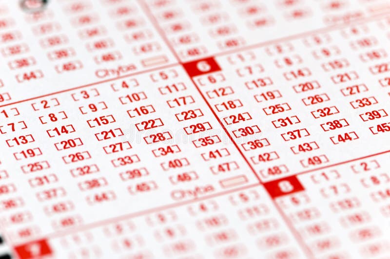 Red ticket stock image. Image of ringing, vane, number - 20949427