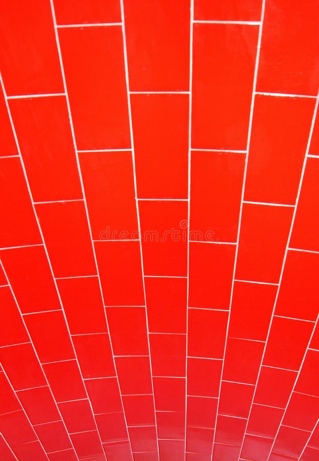 Red Tile Ceiling stock photo. Image of pattern, tile - 32897632