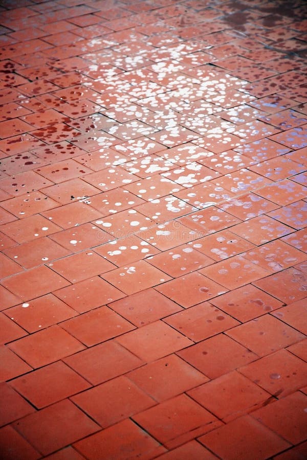 Red tiled floor stock image. Image of crimson, diagonal - 2521295