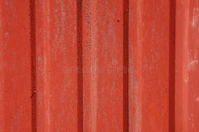 Red tin siding stock photo. Image of remodeling, texture - 24612804