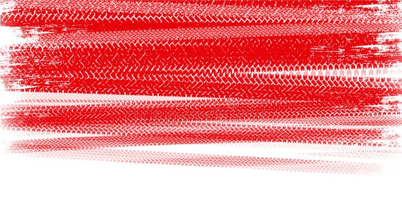 Red tire tracks stock image. Image of splattered, motorcycle - 82886423