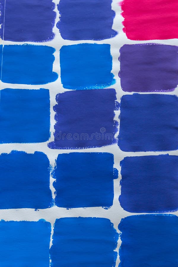 Red blue color chart stock image. Image of background - 129302955