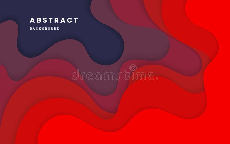 Red To Blue Dark Gradient Background Dynamic Wavy Light and Shadow ...