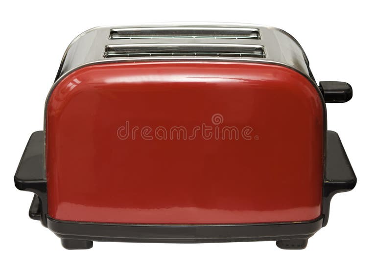 Red Toaster stock photo. Image of electricity, bread, modern - 6541710