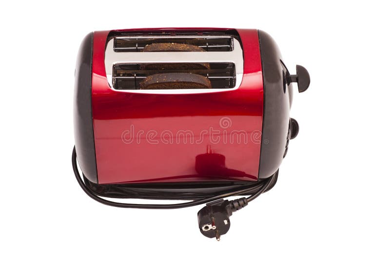 Red toaster stock image. Image of ready, fast, heat, toast - 52588813