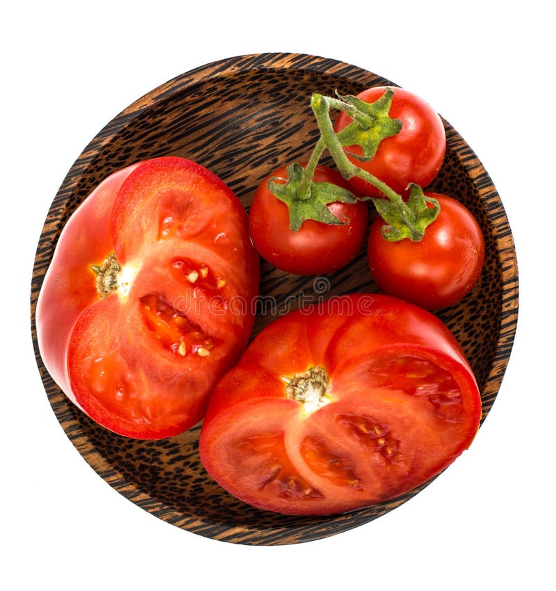 Red tomato, cut in half stock photo. Image of garden - 92684984