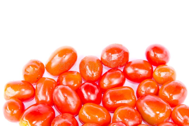 Red tomatoes isolate stock image. Image of nature, healthy - 27878725