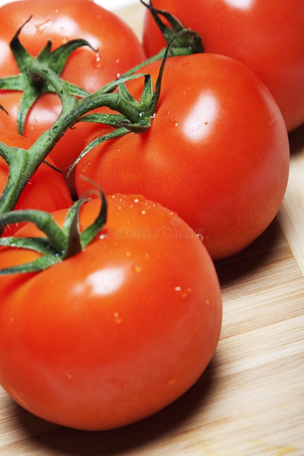 Big Red Vine Ripened Tomato Stock Image - Image of nourishing, fresh ...