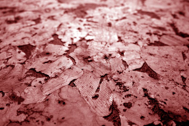 Red Toned Cork Board Panel Texture with Blur Effect Stock Image - Image ...