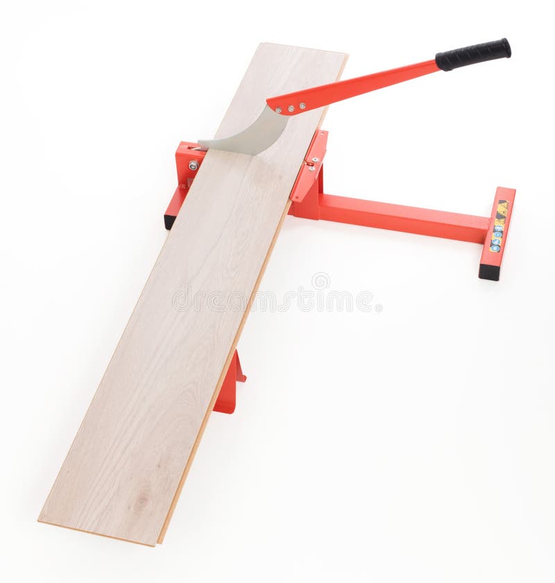 Red Tool for Cutting Laminate Stock Photo - Image of board, meter: 70643592