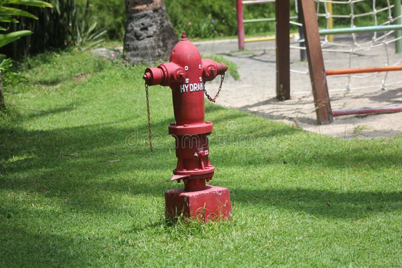 A Red Tool that Functions As a Fire Prevention and Control Device ...