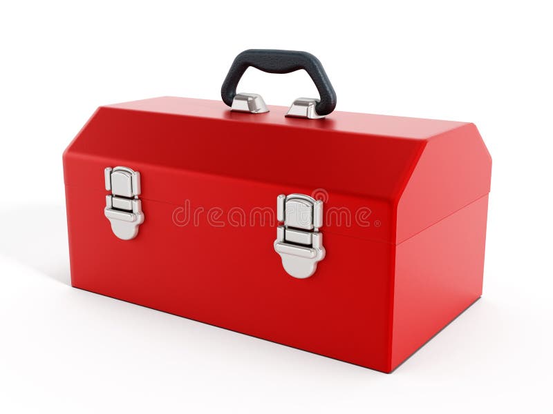 Exploding Toolbox stock illustration. Illustration of glowing - 6345281