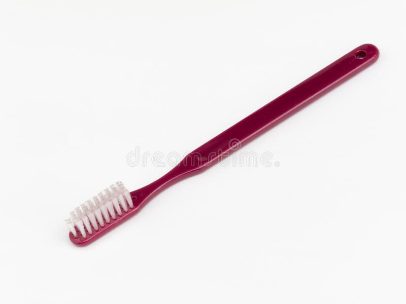 Red toothbrush stock photo. Image of health, equipment - 28038700