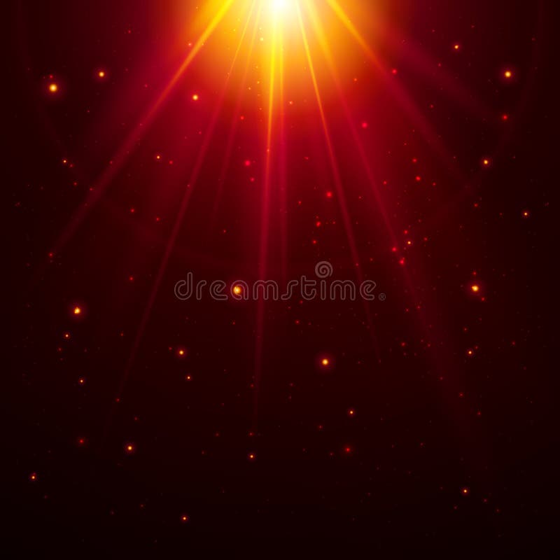 Red top vector magic light stock vector. Illustration of shape - 47939865