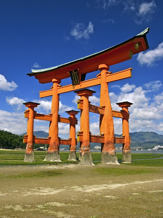 Red Torii In Miyajima Picture. Image: 15976784