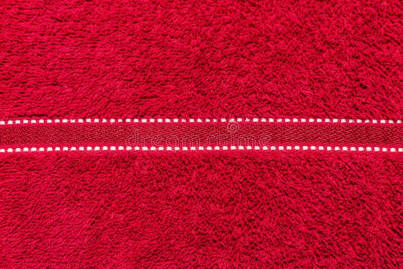 Red towel stock image. Image of square, bathroom, texture - 56287995