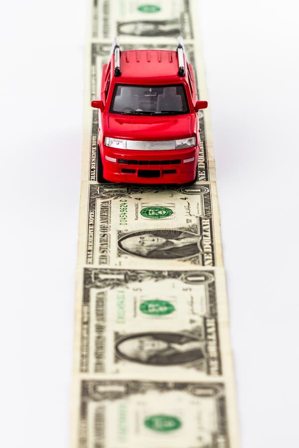 Car made of money. stock photo. Image of future, bill - 106941672
