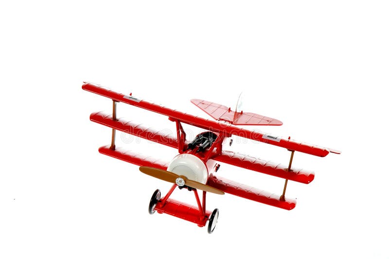 Red toy plane stock image. Image of steer, airport, transport - 13706869