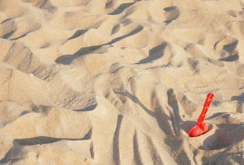 Sandy, Sunny Landscape in Barcelona, Spain Stock Image - Image of sandy ...