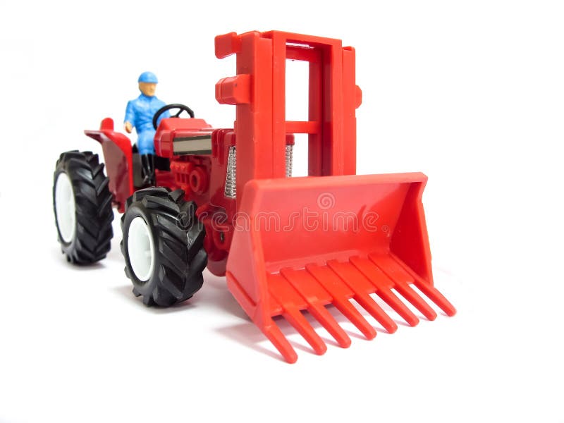 950 Tractor Red Toy White Stock Photos - Free & Royalty-Free Stock ...