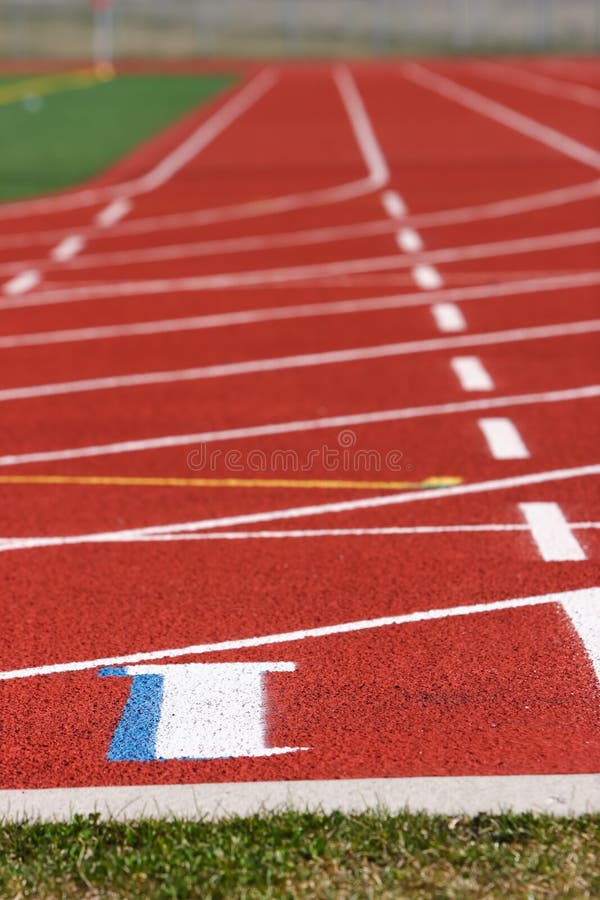 Red Race Track Picture. Image: 5858149