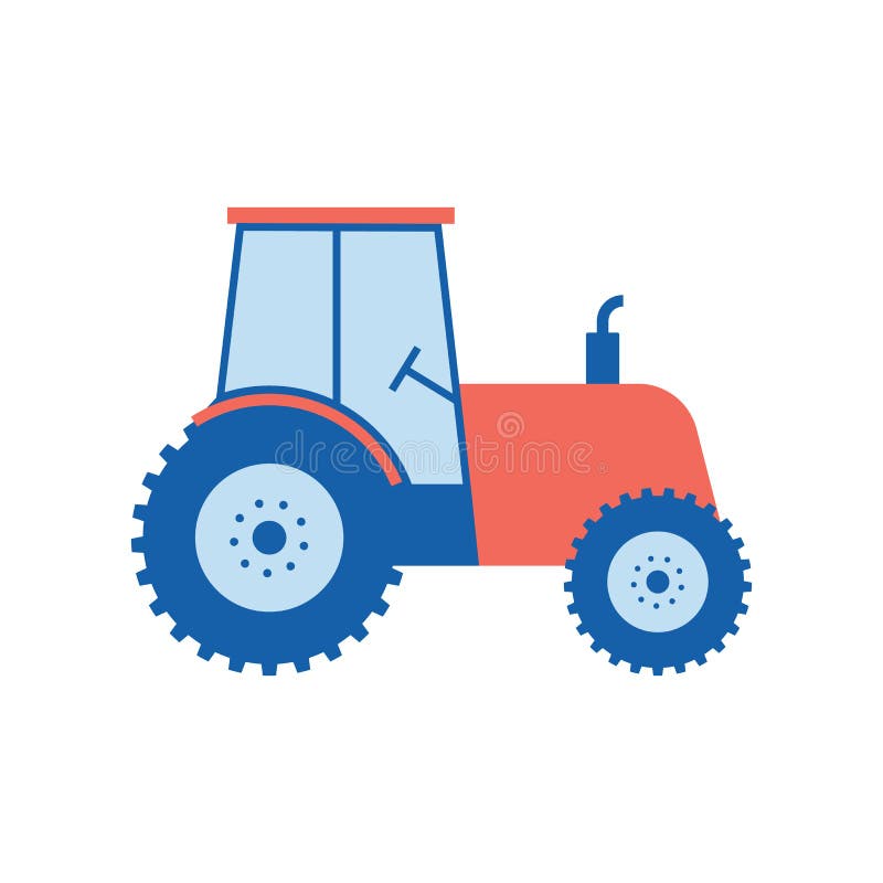 Tractored Tractor Stock Illustrations – 1 Tractored Tractor Stock ...