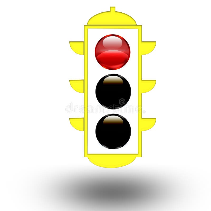 Letter T - traffic lights stock vector. Illustration of illustrated ...