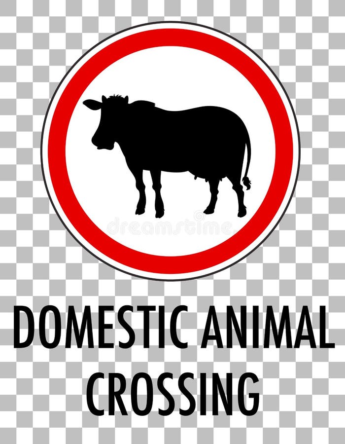 Traffic Sign Danger Animals Stock Illustrations – 216 Traffic Sign ...