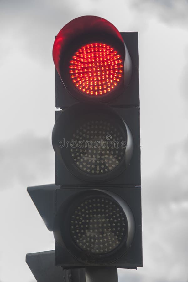 Red trafficlight stock photo. Image of information, trafficlight - 38153742