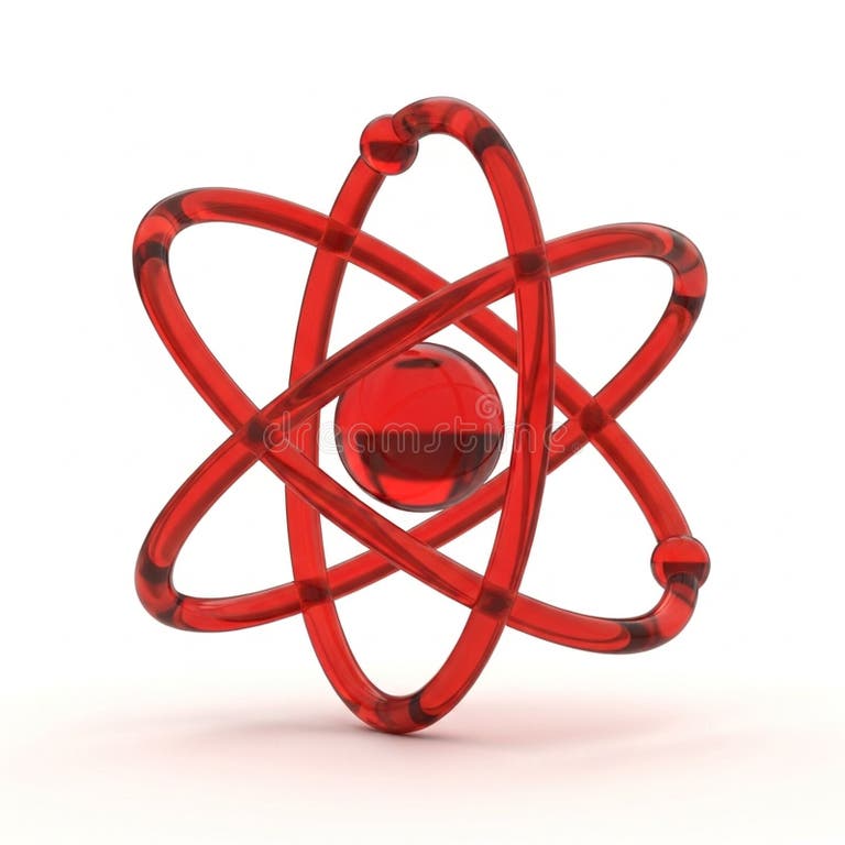 Red Transparent Atom Model Stock Illustrations – 247 Red Transparent ...