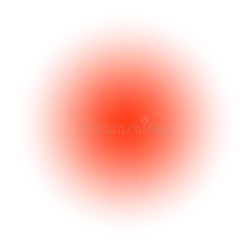 Red Transparent Blur Scarlet Translucent Round Spot Stock Vector ...