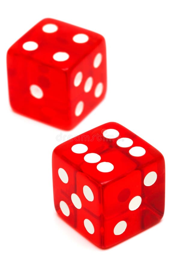 Red dice stock photo. Image of games, winning, close - 11655492
