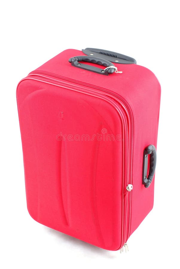 Red Travel Bag stock image. Image of packing, getaway - 3298017